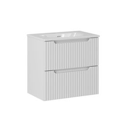 WASCHTISCH 60cm Riva Wei&szlig;