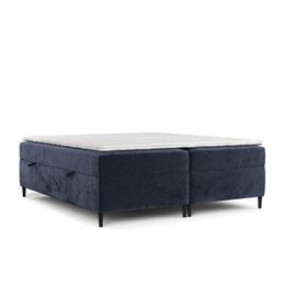 BOXBETT Theo 120/200 cm Marineblau im Lotta Stoff