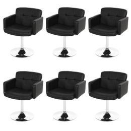 MCW ESSZIMMERSTUHL Schwarz 6er-Set