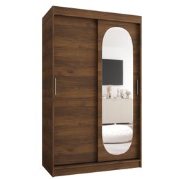 SCHIEBET&Uuml;RENSCHRANK mit Spiegel ROYAL 200/120/62 2-t&uuml;rig