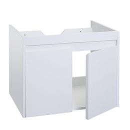 MCW WASCHBECKENUNTERSCHRANK Wei&szlig;
