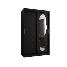 SCHIEBET&Uuml;RENSCHRANK mit Spiegel ULTRA 200/120/62 2-t&uuml;rig