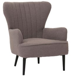 MCW LOUNGE-SESSEL Hellgrau