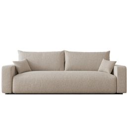 SOFA mit Schlaffunktion, Creme
