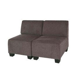 MCW 2-SITZER SOFA COUCH MODULAR Braun