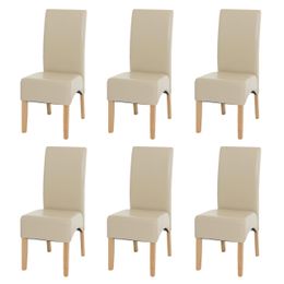 MCW ESSZIMMERSTUHL Beige 6er-Set
