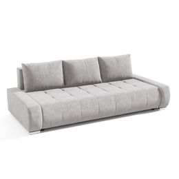 SCHLAFSOFA Jonas 3 Sitzpl&auml;tze Grau