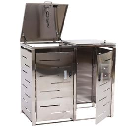 MCW M&Uuml;LLTONNENVERKLEIDUNG 2ER Silber
