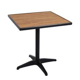 MCW GARTENTISCH Schwarz, Braun