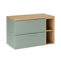 WASCHTISCHUNTERSCHRANK 80.6cm Oria Gr&uuml;n