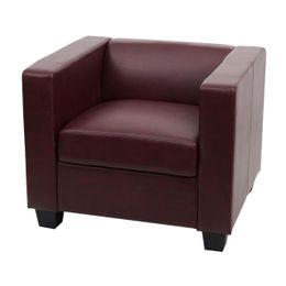 MCW SESSEL LOUNGESESSEL Rotbraun