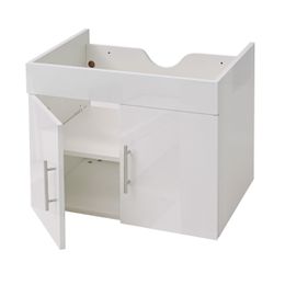 MCW WASCHBECKENUNTERSCHRANK Wei&szlig;
