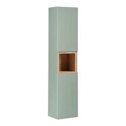 H&Auml;NGES&Auml;ULE Jade Gr&uuml;n und Holz