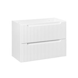 WASCHTISCHUNTERSCHRANK 80cm Riva Wei&szlig;