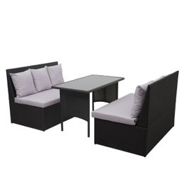 MCW GARNITUR Schwarz