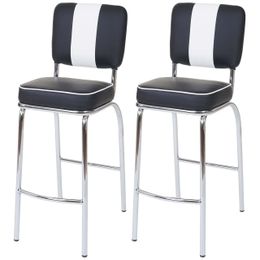 MCW BARHOCKER Schwarz, Wei&szlig; 2er-Set
