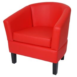 MCW LOUNGE-SESSEL Rot