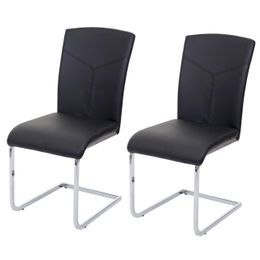 MCW ESSZIMMERSTUHL Schwarz 2er-Set