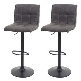 MCW BARHOCKER Grau 2er-Set