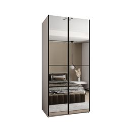 SCHWEBET&Uuml;RENSCHRANK 245,5/110/64 2-t&uuml;rig