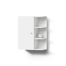 BADSCHRANK Fucino Wei&szlig; 47.2 x 59.2 cm
