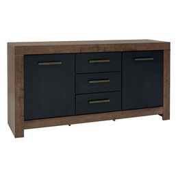 SIDEBOARD Adam Holz und Schwarz