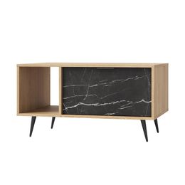 COUCHTISCH Luka Holz und Schwarz