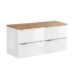 WASCHTISCHUNTERSCHRANK 120.4cm April Wei&szlig;