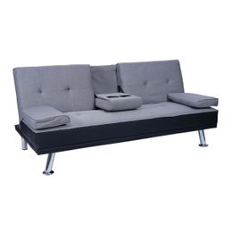 MCW 3-SITZER-SOFA Schwarz