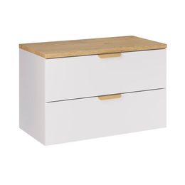WASCHTISCHUNTERSCHRANK 80.6cm Oria Wei&szlig;