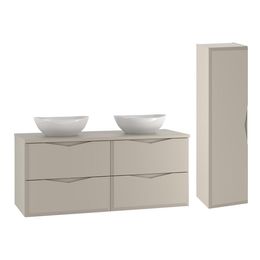 BADM&Ouml;BEL 120.6cm Ellie 2er-Set Kaschmir