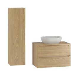 BADM&Ouml;BEL 80.6cm Viggo 2er-Set Holz