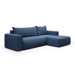ECKSOFA Bliss 3 Sitzpl&auml;tze Blau