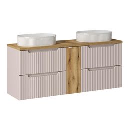 DOPPELWASCHTISCH 140.4cm Riva Kaschmir