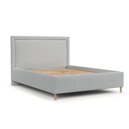 POLSTERBETT Vega 140/200 cm Hellgrau im Riva Stoff