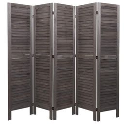 MCW PARAVENT Grau, Braun