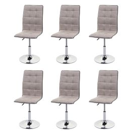 MCW ESSZIMMERSTUHL Beige, Grau 6er-Set