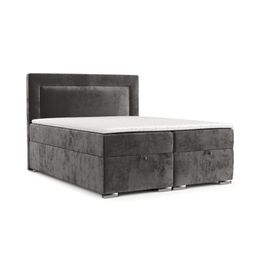 BOXBETT Lontano 160/200 cm Stahl im Lotta Stoff