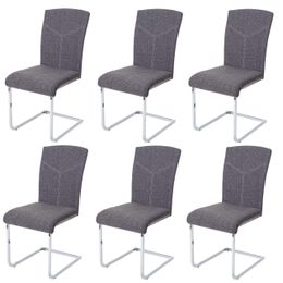 MCW ESSZIMMERSTUHL Grau 6er-Set
