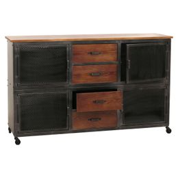 MCW SIDEBOARD Schwarz, Braun