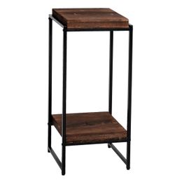 MCW BLUMENTISCH quadratisch Dunkelbraun