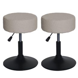 MCW HOCKER Beige 2er-Set