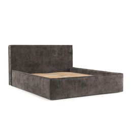 POLSTERBETT Sato mit Stauraum 140/200 cm Braun im Terra NW Stoff