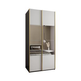 SCHWEBET&Uuml;RENSCHRANK 245,5/120/64 2-t&uuml;rig