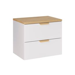 WASCHTISCHUNTERSCHRANK 60.6cm Oria Wei&szlig;