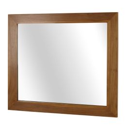 MCW TEAK-WANDSPIEGEL Braun