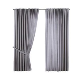 gardinenbox SCHLAUFENGARDINE 2ER SET &raquo;Jena&laquo; HxB 250x300 cm Silber