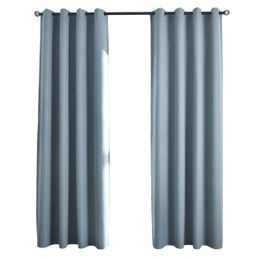 gardinenbox VORHANG 2ER SET &raquo;M&uuml;nchen Dark&laquo; HxB 245x145 cm Blau