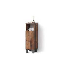MIDISCHRANK Fucino Eiche rustikal 30 x 95 cm