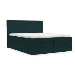 BOXBETT Velma 180/200 cm Gr&uuml;n im Riva Stoff